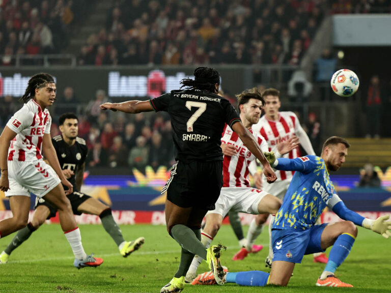 Der 1. FC Köln kann gegen Bayern München lange mithalten